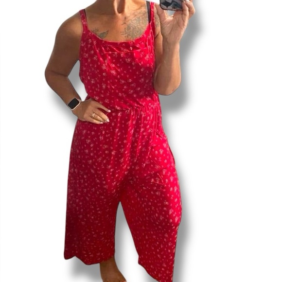 LuLaRoe | Pants & Jumpsuits | Nwt Lularoe Leola Wide Leg Cami Jumpsuit ...